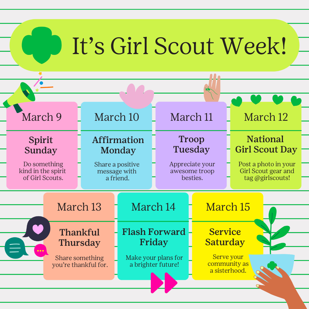 Girl Scouts Week | Girl Scouts of Northern New Jersey